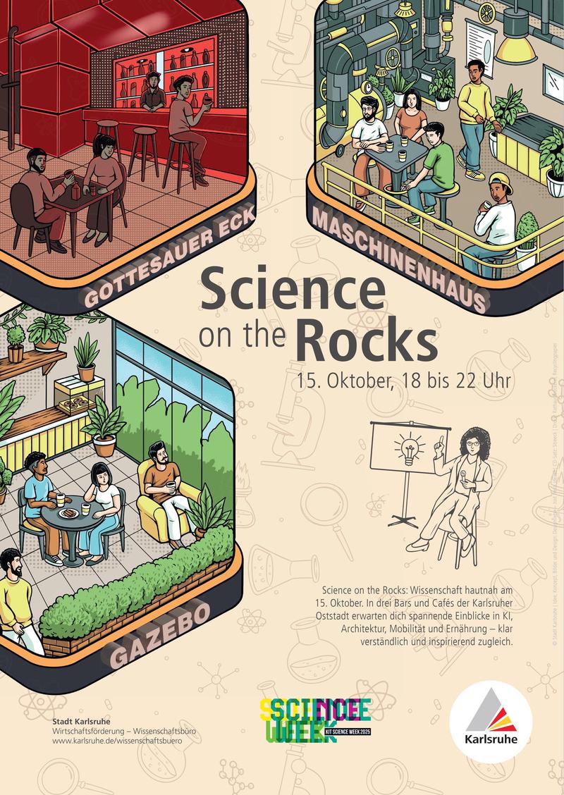 Karlsruhe: Veranstaltungskalender - Science on the Rocks